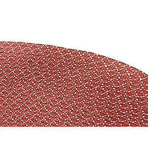 Better Trends Sunsplash Braid Collection is Durable and Stain Resistant Reversible Indoor Outdoor Area Utility Rug 100% Polypropylene in Vibrant Colors, 20" x 30" Oval, Red