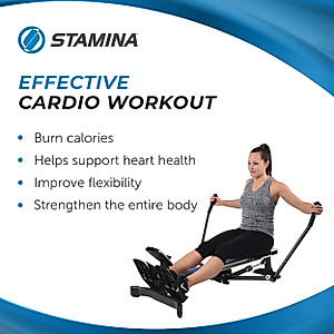 Stamina BodyTrac Glider Exercise Rowing Machine