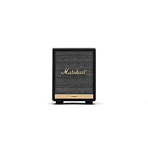 Marshall Uxbridge Home Voice Speaker with Amazon Alexa Built-In, Black