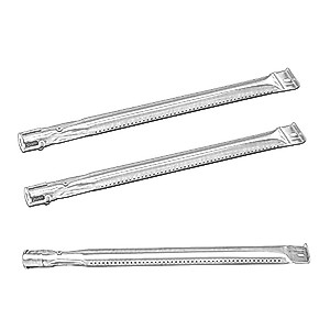 YOUFIRE Gas Burners Tube 16.5 inch Grill Replacement Parts for Kitchen Aid 3 Burner 720-0787 Gas Grill, Kitchen Aid 2 Burner D720-0819 Stainless Steel Grill Burner Pipe