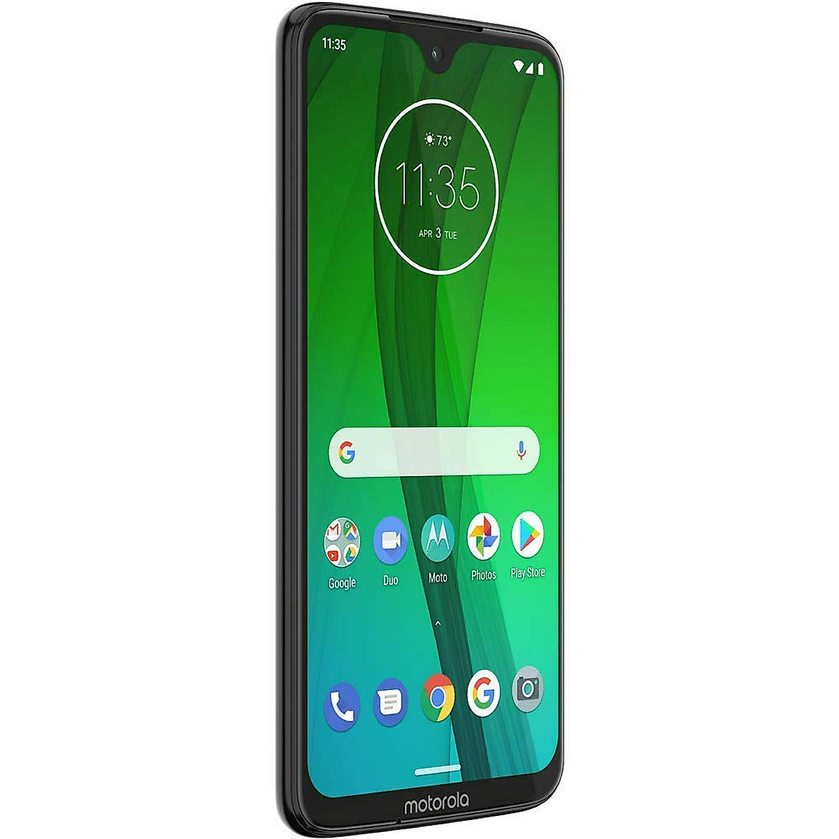 Motorola Moto G7 64GB 6.2" GSM Unlocked Android Smartphone - Ceramic Black (Renewed)