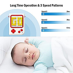 MONTENMIN Portable Mini Fan Rechargeable Battery-Operated Handheld Fan with Adjustable Lanyard, 3 Speeds Vertical Air Flow Personal Desk Fan with Aromatherapy Pad for Kids Home Office Outdoor Travel