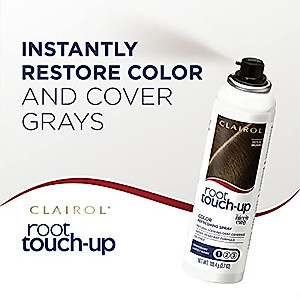 Clairol Root Touch-Up Temporary Spray, Medium Brown Hair Color, 1.8 Ounce (Pack of 2)