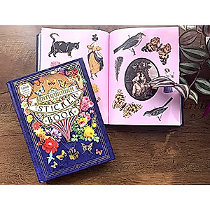 The Antiquarian Sticker Book: Over 1,000 Exquisite Victorian Stickers (The Antiquarian Sticker Book Series)