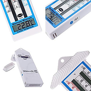 Digital Greenhouse Thermometer - Max Min Thermometer for Greenhouse or Garden Maximum and Minimum Temperatures Indoor Outdoor Greenhouse Accessories