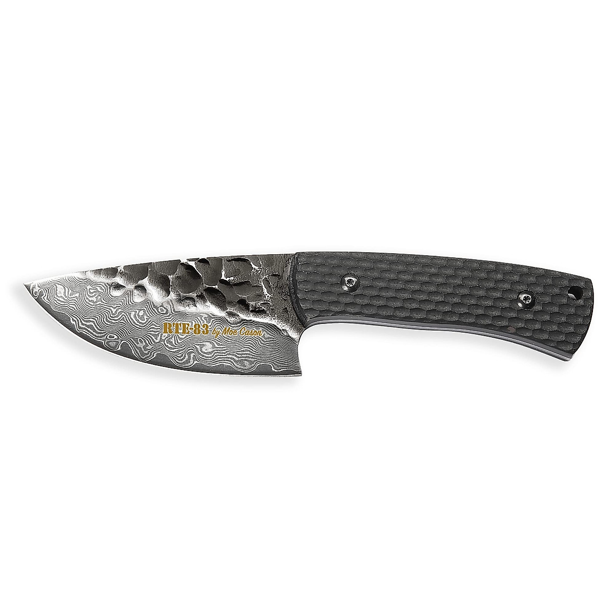 Route 83 Knives by Moe Cason EDC Every Day Chef Damascus Steel with Sheath