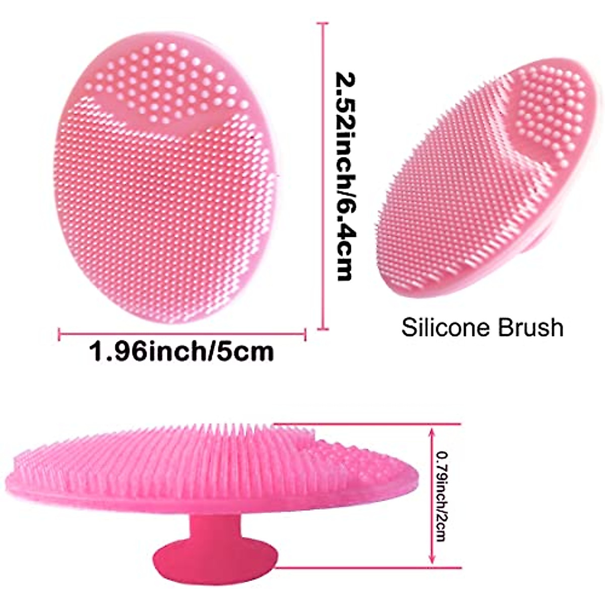 Eycikafa Baby Hair Brush, Goat Bristles Brush and Baby Cradle Cap Brush Set for Cradle Cap Treatment Wood Bristle Brush for Newborns and Toddlers (2 Piece)