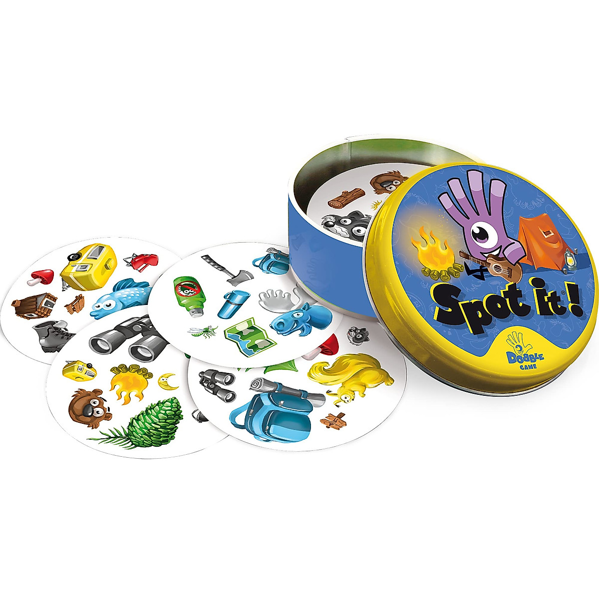 Spot It! Card Game Super Pack Bundle | Includes Spot It! Classic and Camping | Fun Visual Game for Kids and Adults | Age 6+ | 2-5 Players | Average Playtime 15 Minutes | Made by Zygomatic