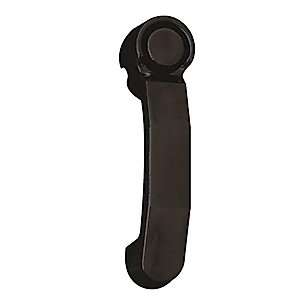 Rampage Door Handle | Stainless Steel, Black | 87501 | Fits 2007 - 2018 Jeep Wrangler JK