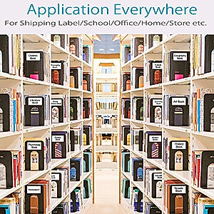 COLORWING Compatible Continuous Paper Labels Replacement for Brother DK-2205 62mm x 30.48m(2.4" x 100ft) Shipping Address Labels, for Brother QL-800, 810W, 820NWB, 1110NWB, 8 Rolls with 1 Frame