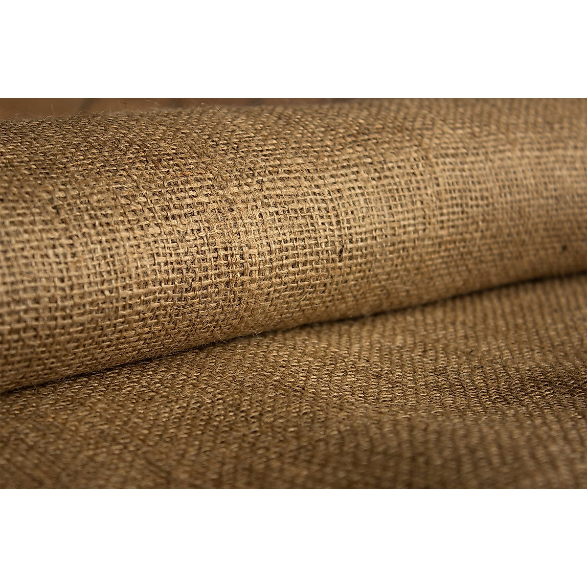 Burlapper 12 oz Jute Burlap Fabric Sheet, 40" x 5 yd, Factory 2nd