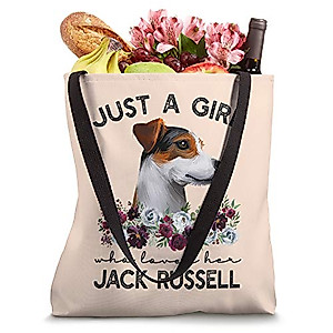 Jack Russell Terrier Gifts Women Girls Jack Russell Tote Bag