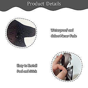 WOYINIS Black Fairy Girls Room Wall Decal DIY Cute Fairy with Large Wings Silhouette Wall Stickers Murals Decor Peel & Stick Baby Nursery Room Kids Bedroom Playroom Wall Decoration