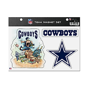 Rico Industries NFL Football Dallas Cowboys Gary Patterson The Fan Team Magnet Sheet
