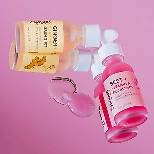 Sweet Chef Beet + Vitamin A Serum Shot - Vitamin A (Retinol) Serum for Face with Seaberry Extract - Hydrates + Smooths the Look of Rough Skin and Pores for a Radiant Glow (30ml / 1 fl oz)