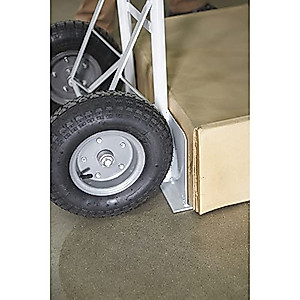 Strongway P-Handle Hand Truck - 1000-Lb. Capacity, Oversized Toe Plate