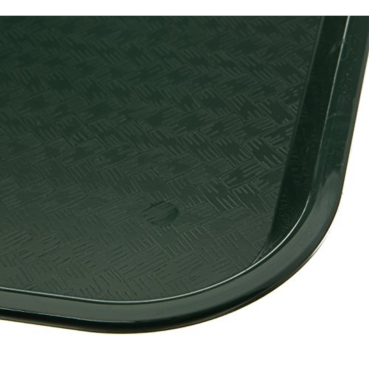 Carlisle FoodService Products Cafe Plastic Fast Food Tray for Cafeteria, 14" x 18", Green