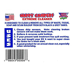 Happy Campers Extreme RV Holding Tank Cleaner