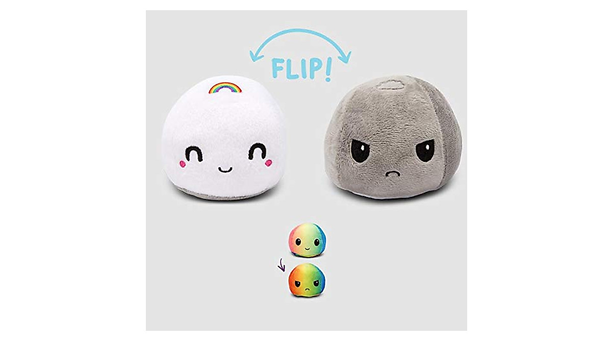 TeeTurtle Reversible Plushie - Show Your Mood in Style