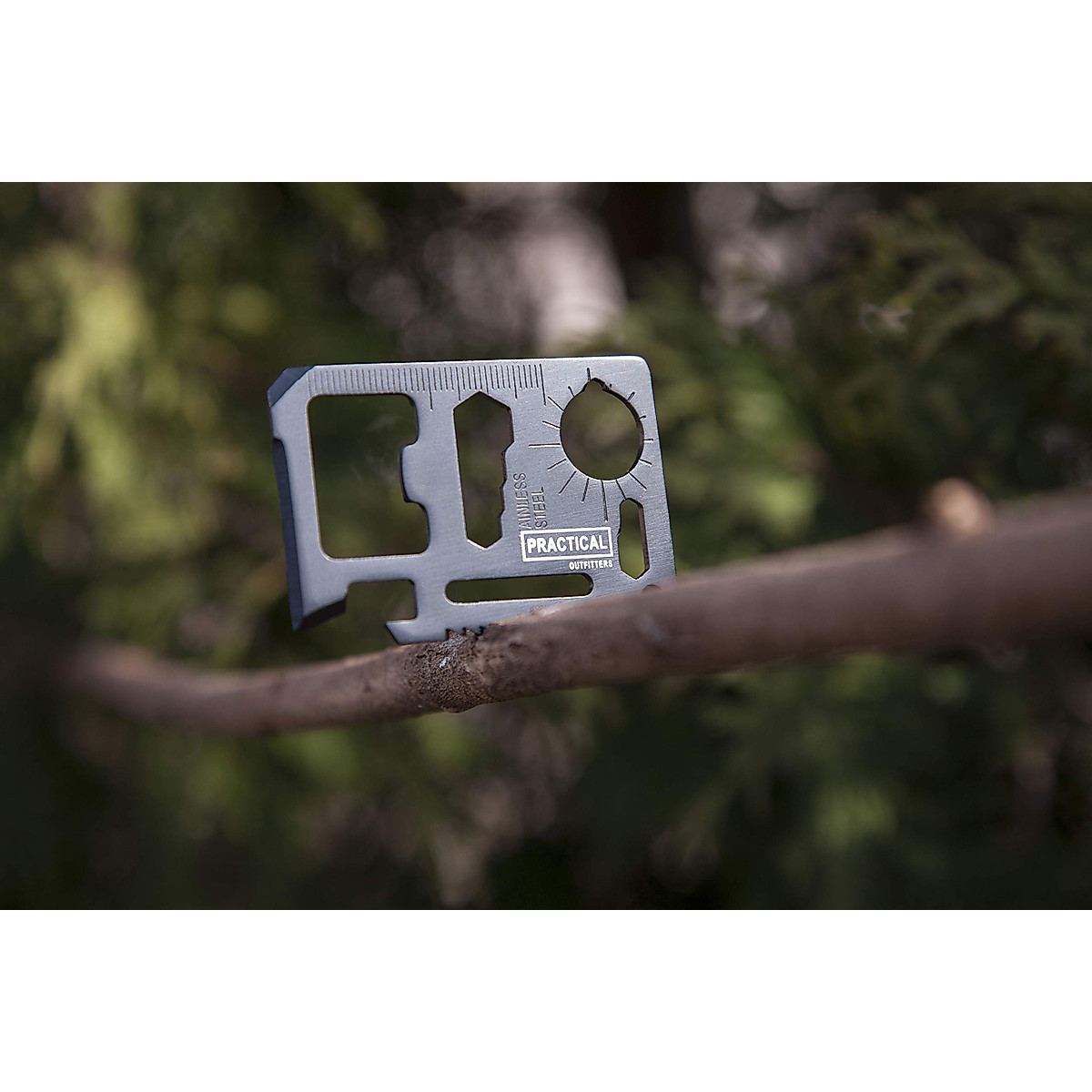 The Original Credit Card Survival Tool - 11 Essential Tools in 1 - Utility Key Multitool