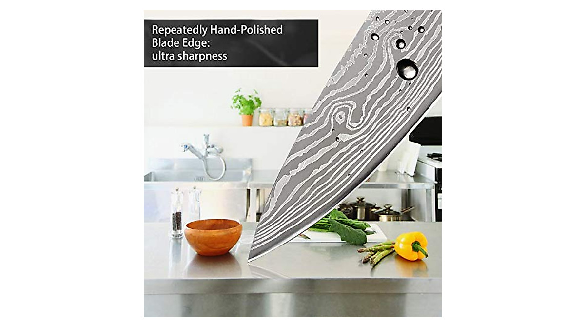 Professional 8 Inch Chef's Knife - Extra Sharp & Durable