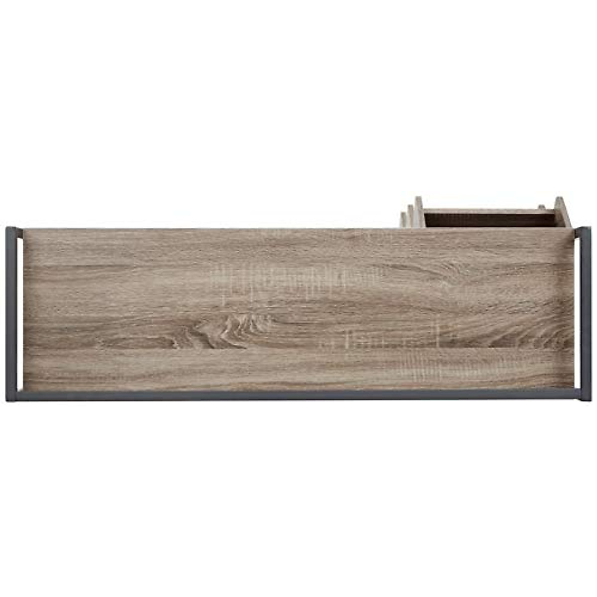 Signature Design by Ashley Maccanet Shoe Rack with Storage Cubbies, Brown