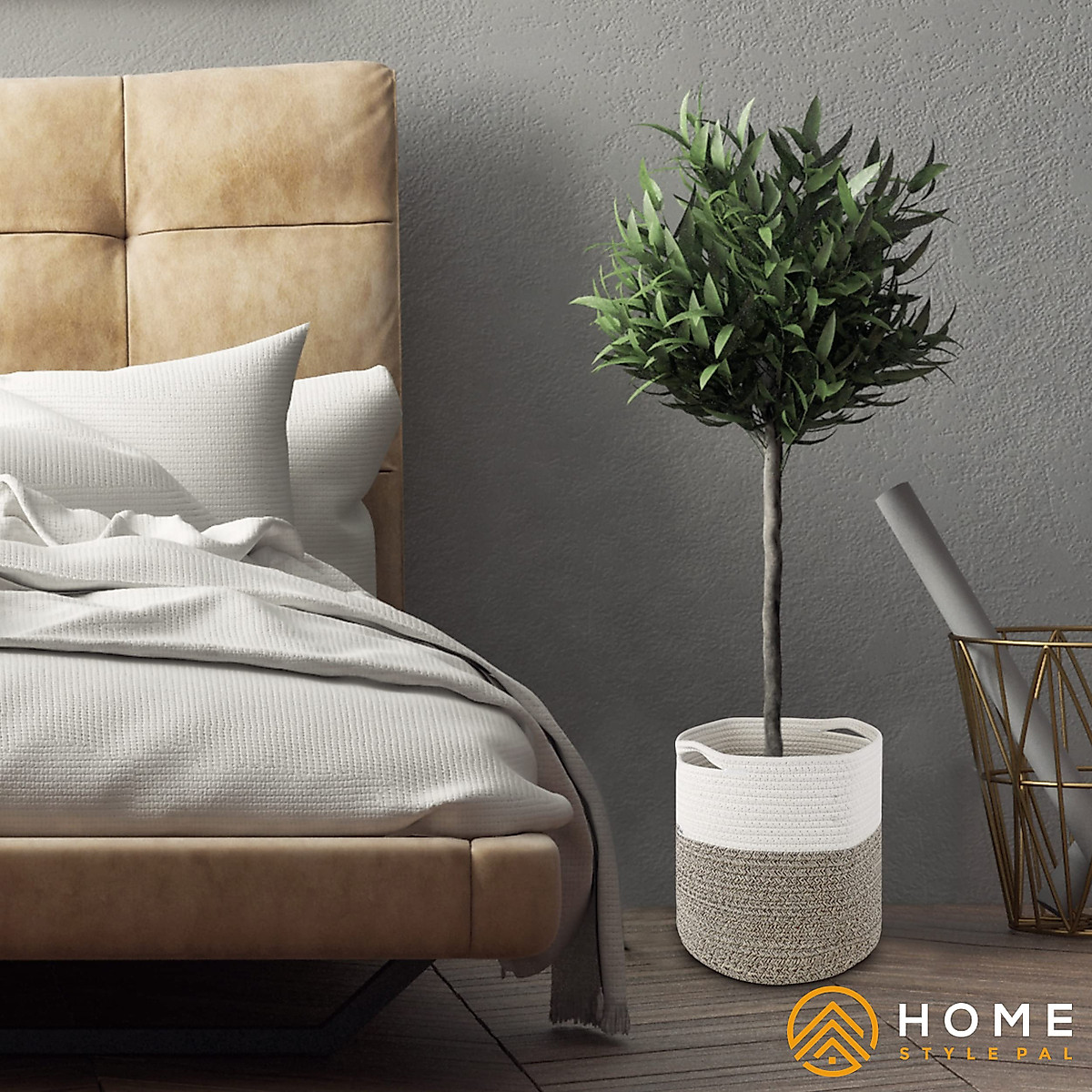 Cotton Rope Storage Baskets Set of 3 – Foldable Toddler Friendly - Holds Laundry Toys & Accessories – Decorative for Room or Shelf - Soft & Durable