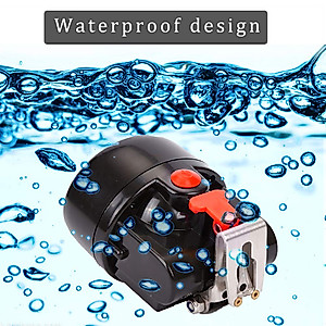 Yongkist Waterproof Explosion Proof Safety Mining Headlight Rechargeable LED Miners Head Light Flashlight Underground Head Lamp Coal Mining Lights for Hard Hat(Red)