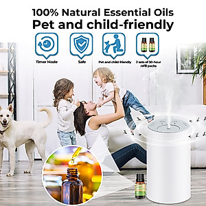 X-PEST Portable Mosquito Repeller Device Outdoor Insect Repellent Effective Mosquito Protection Indoor Natural Ingredients Rechargeable USB Essential Oil Waterless Diffuser 40ft Protection 2 Refills