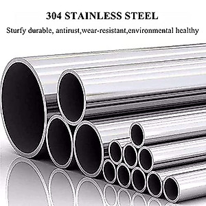 BTZHY Swimming Pool Handrails Easy-to-Install Handrails 304 Stainless Steel Reinforced Base Spas Stair Handrails for Garden Backyard Pools(1pcs)