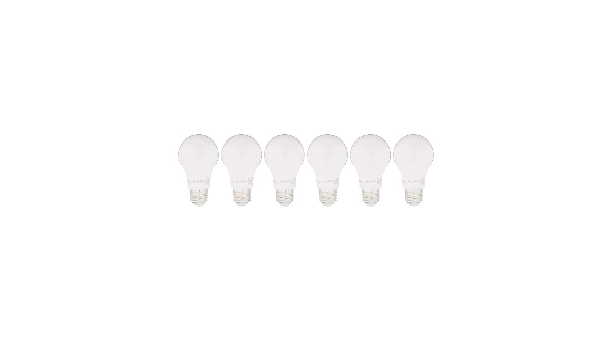Amazon Basics 40W Soft White LED Bulbs - 6-Pack