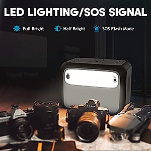 BLUETTI Portable Power Station AC50S 500Wh Solar Generator Lithium Battery Backup with 2x110V/300W AC Outlets Power Generator for Outdoor Camping RV Home Use Emergency