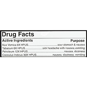 Hyland's Motion Sickness, 50 Tablets (Pack of 4)