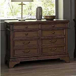 Coaster Furniture Hartshill 5-Drawer Burnished Oak File Cabinet 881284