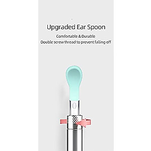 Bebird Replacement Tips for C3 Ear Camera, 11 PCS Ear Wax Removal Tips for Wet/Dry Earwax Cleaning, Bebird Original Replacement Accessories Set Ear Spoon for M9 Pro/X11 Pro/C3/C3 Pro/K10/X17 Pro