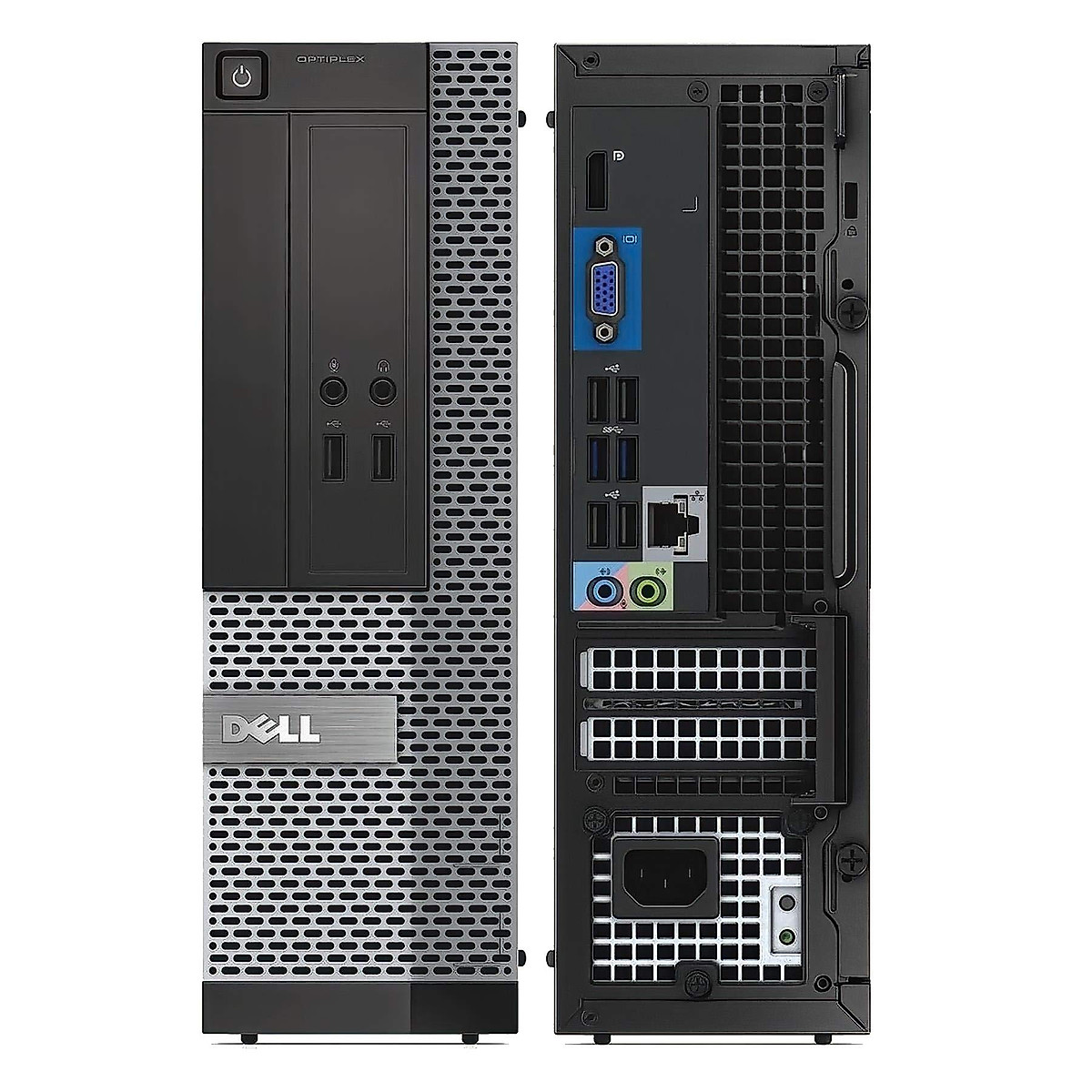 Dell Optiplex 3020 Business High Performance Desktop Computer PC with 24-inch Monitor (Intel Core i5 up to 3.6 GHz, 16GB DDR3, 1TB SSD, Wi-Fi, DP Port, VGA, USB 3.0 Windows 10 Home 64-bit) (Renewed)