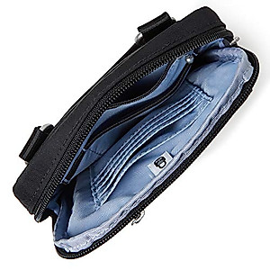 Baggallini New Classic Far and Wide RFID Crossbody Bag Black One Size