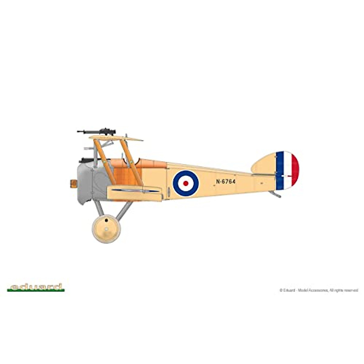 Eduard EDU82173 1:48 Sopwith 2F.1 Camel ProfiPACK [Model Building KIT]