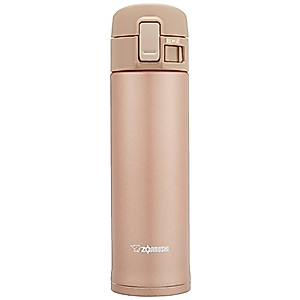 Zojirushi Plastic SM-KC48NM Stainless Mug, 16 0z, Rose Gold