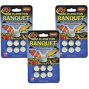 Zoo Med Laboratories Plankton Banquet Block Feeder Mini (3 Pack)