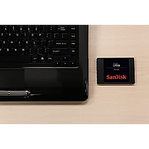 SanDisk Ultra 3D NAND 4TB Internal SSD - SATA III 6 GB/S, 2.5"/7mm, Up to 560 MB/S - SDSSDH3-4T00-G25, Solid State Hard Drive