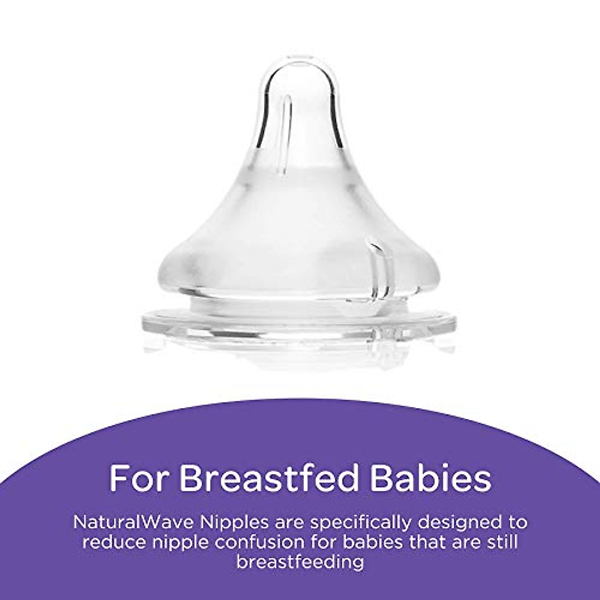 Lansinoh Momma Breastmilk Feeding Bottle with NaturalWave Nipple, 1 Count, 8 Ounce, Medium Flow Nipple, Soft Silicone Nipple, Collapse Resistant, Anti-Colic, BPS and BPA Free