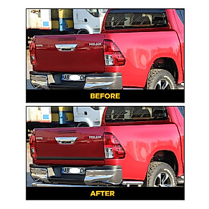 ESEWALAS 16Ft Self Adhesive PVC Car Decal Sticker,Automotive Edge Lip Protect Sticker,Car Exterior and Interior Molding Trim,Scratchproof Tape,Decorative Strip (1inch)