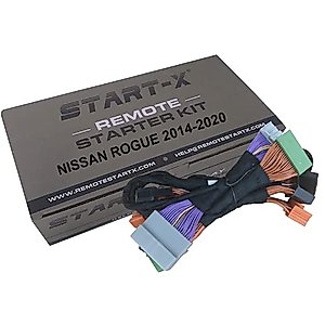 Start-X Remote Start Kit for Rogue 2014-2020, Rogue Sport 2017-2021 || Key Start Vehicles Only || Plug n Play || Zero Wire Splicing || Not Compatible with Rogue Select
