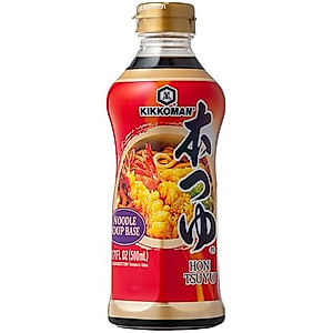 Kikkoman Japanese Noodle Soup Base(Hon Tsuyu) 17 FL Oz.