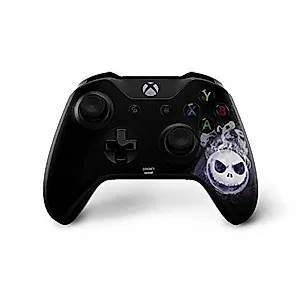 Skinit Decal Gaming Skin Compatible with Xbox One X Controller - Officially Licensed Disney Jack Skellington Space Design