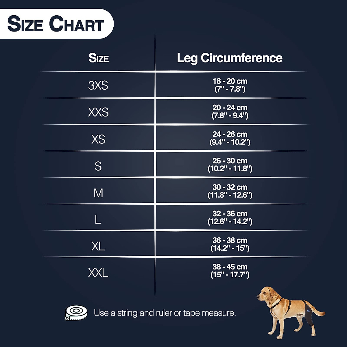 LufeLux Dog Knee Brace with Harness and Connection Belt, Lightweight and Stretchable, Support for Torn ACL Hind Leg, Luxating Patella, Reduces Arthritis Pain and Inflammation (X-Small)