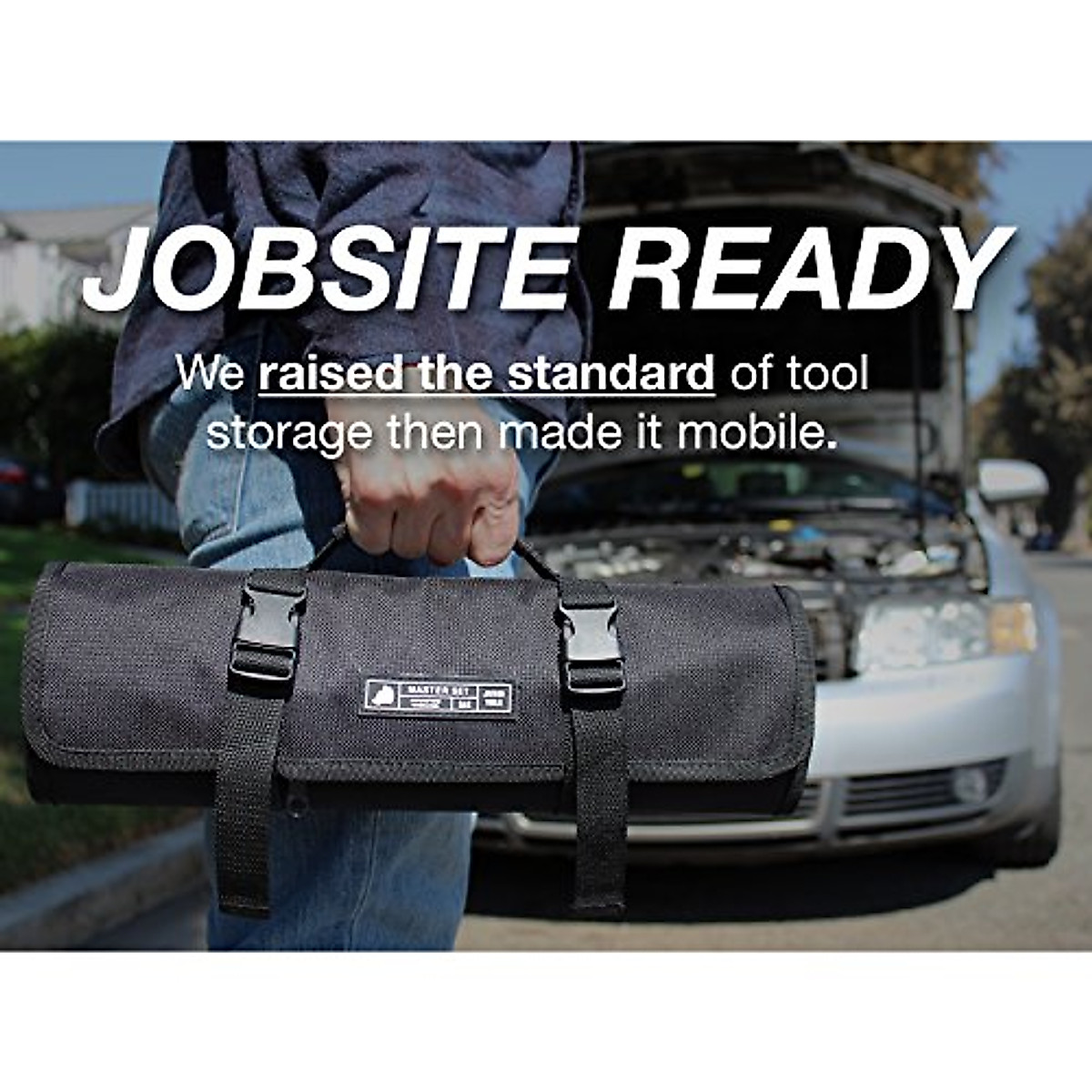 Jaeger 15pc Inch TIGHTSPOT 90-Tooth Ratcheting Wrenches MASTER SET - Our LARGEST SAE/INCH SET With Bear Keeper Rollup Case