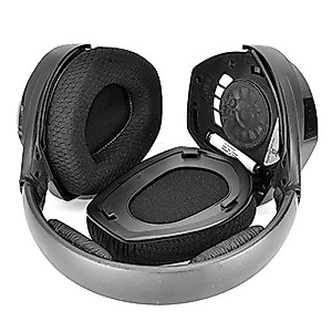 defean RS165 175 185 195 Upgrade Quality Ear Pads Replacement Ear Cushion Foam Compatible with Sennheiser HDR RS165,RS175, RS185,RS195 RF Wireless Headphone,Added Thicknes(Breathable Fabric)
