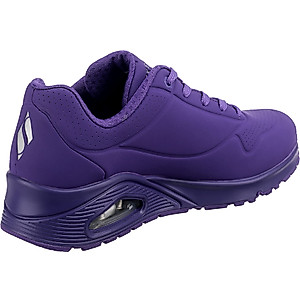 Skechers Women's Uno-Night Shades Sneaker, Pur, 10 Wide